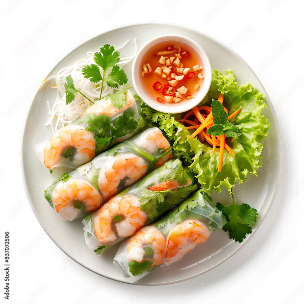 A picture of Goi Cuon Stock Photo | Adobe Stock