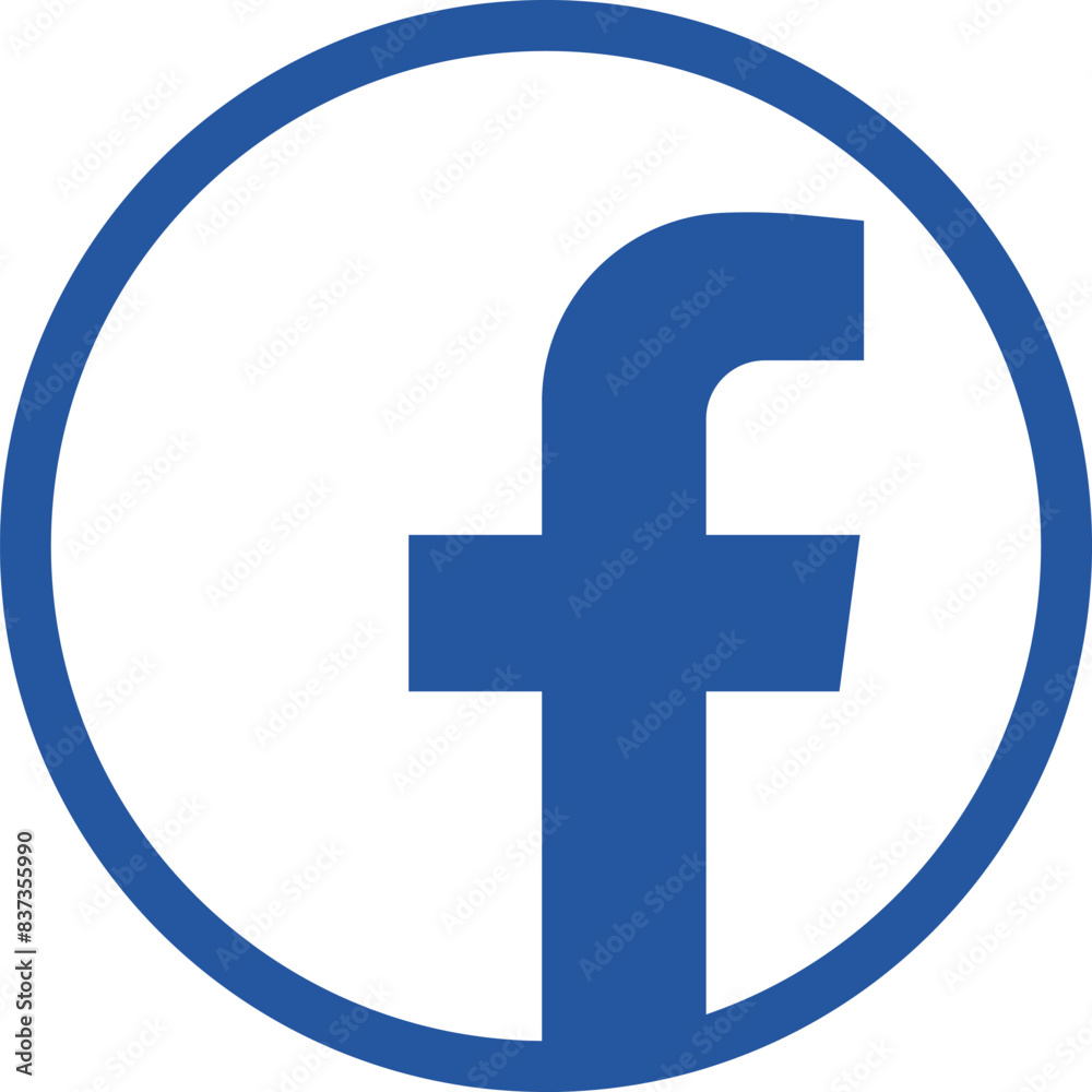 Facebook Logo Icon. Social Media Vector Stock Illustration Stock Vector ...