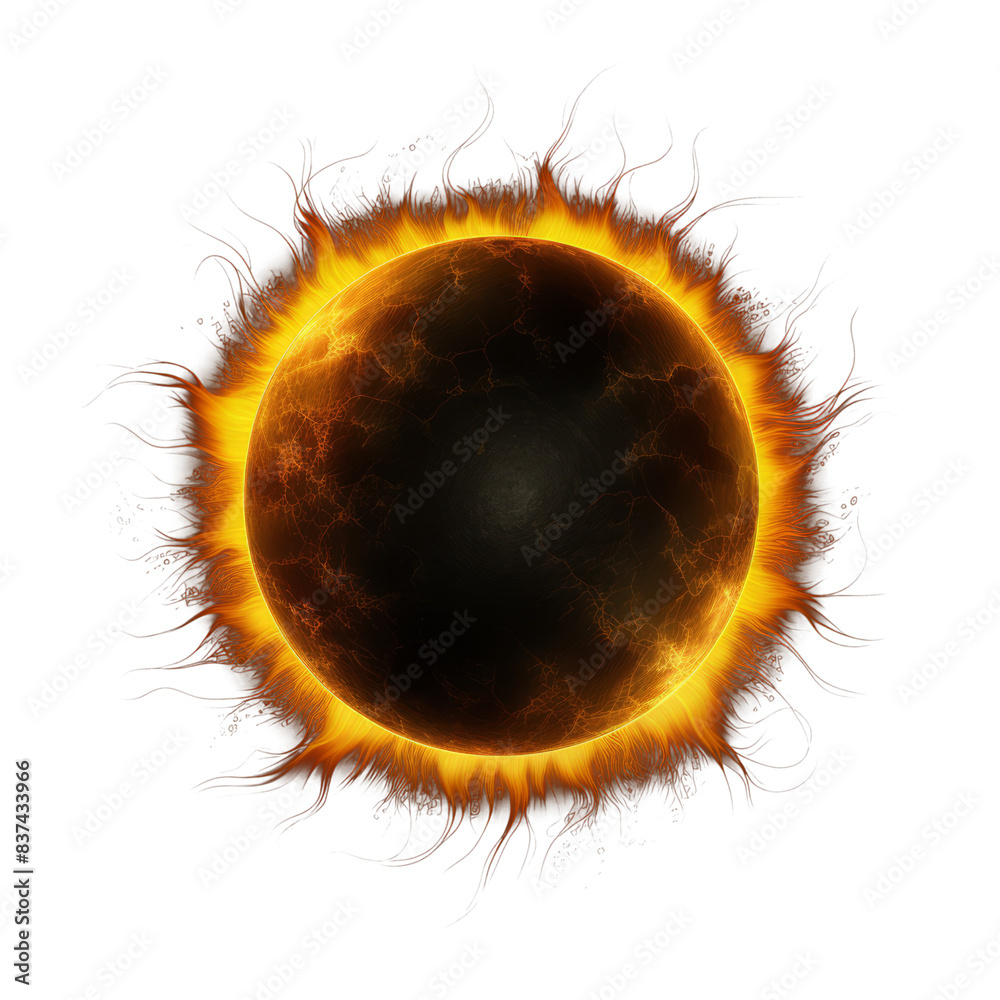 Experience the Warmth of Sunlight Anytime: A Realistic Sun Illustration ...
