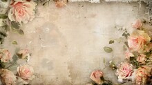 Roses Flowers Vintage Collage Free Stock Photo - Public Domain Pictures