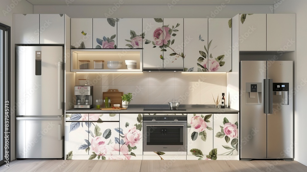 contemporary chic in a kitchen design that celebrates modern minimalism ...