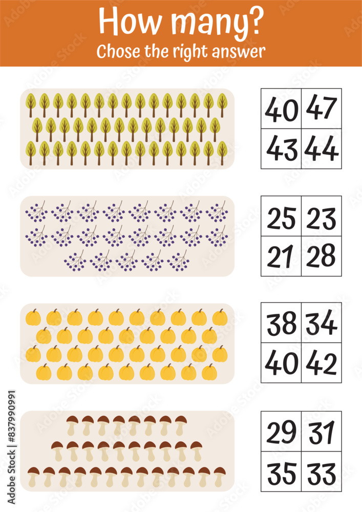 First grade math learning. Math riddles, games for school education ...