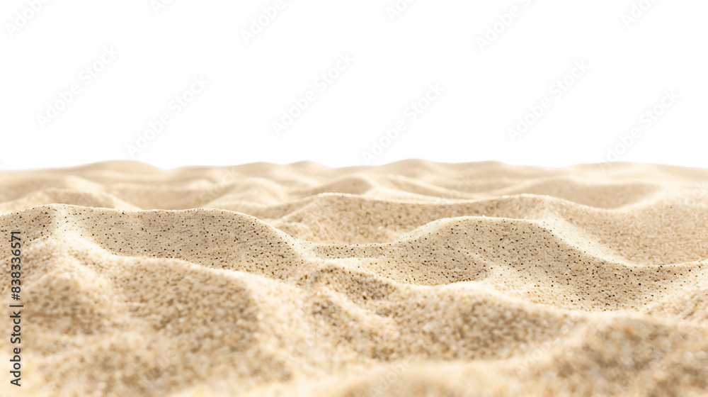 Beach Sand on Transparent Background Cutout Stock Illustration | Adobe ...