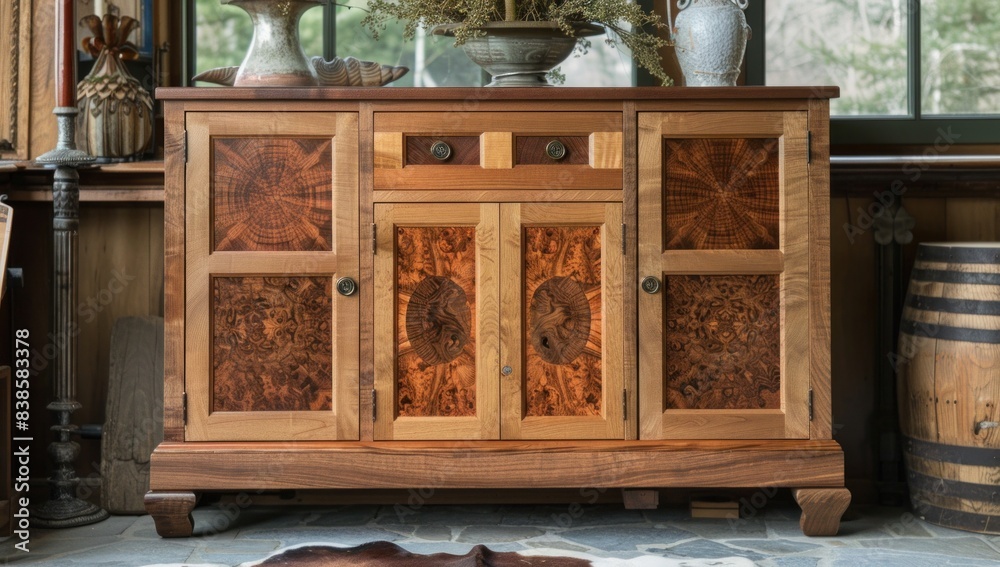 Showcase the timeless elegance of the woodworker's creations, each ...