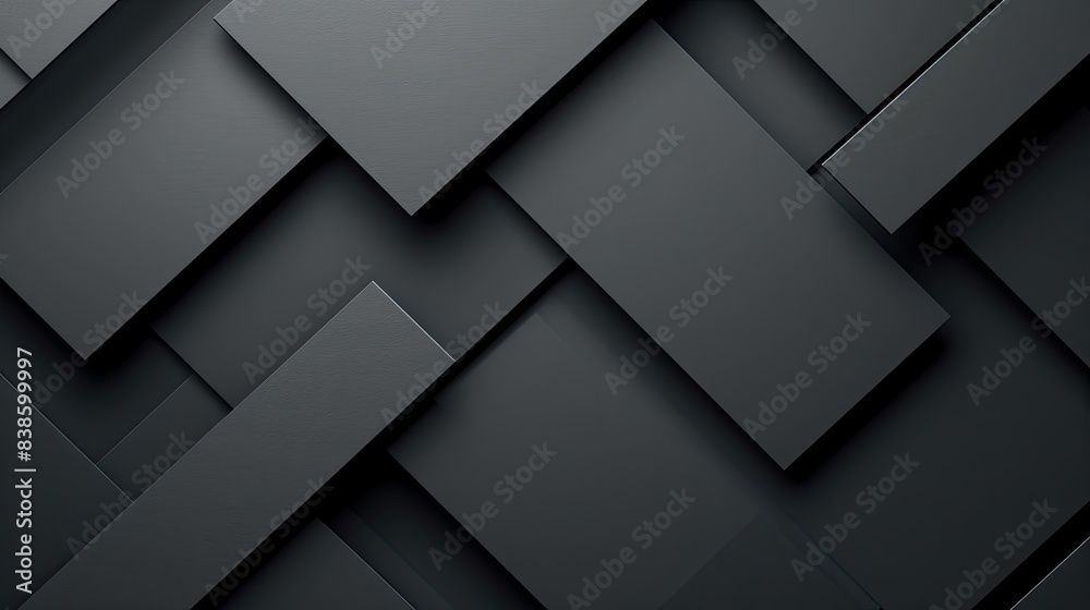 Black Gradient Squares Geometric Bars Monotone Abstract Art Background ...