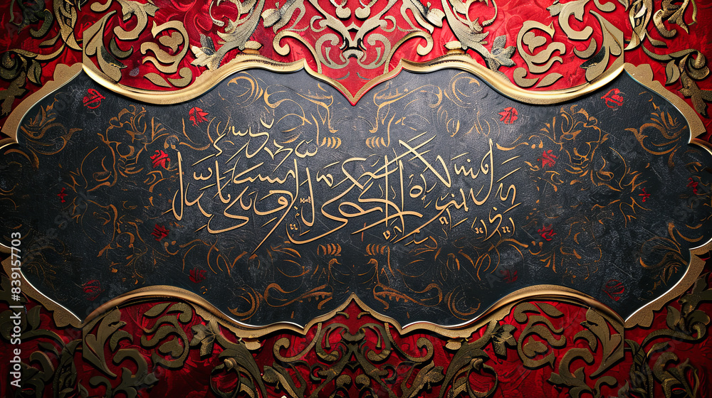 Patterns inspired by the beauty of Islamic calligraphy and typography ...