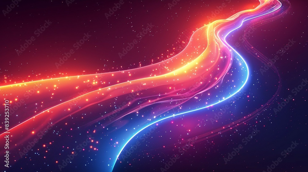 Quantum teleportation depicted as particles traversing through a ...