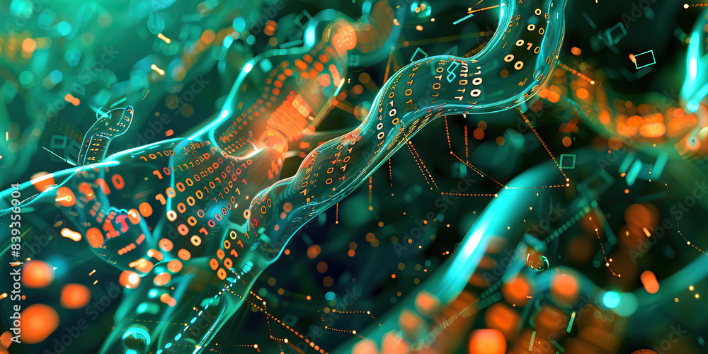 Biomorphic Binary: Organic shapes reminiscent of living creatures ...