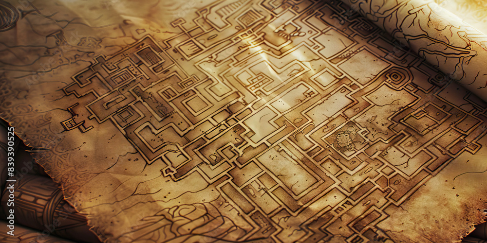 The Luminous Labyrinth Unveiled: A map of the Caves of Steel ...