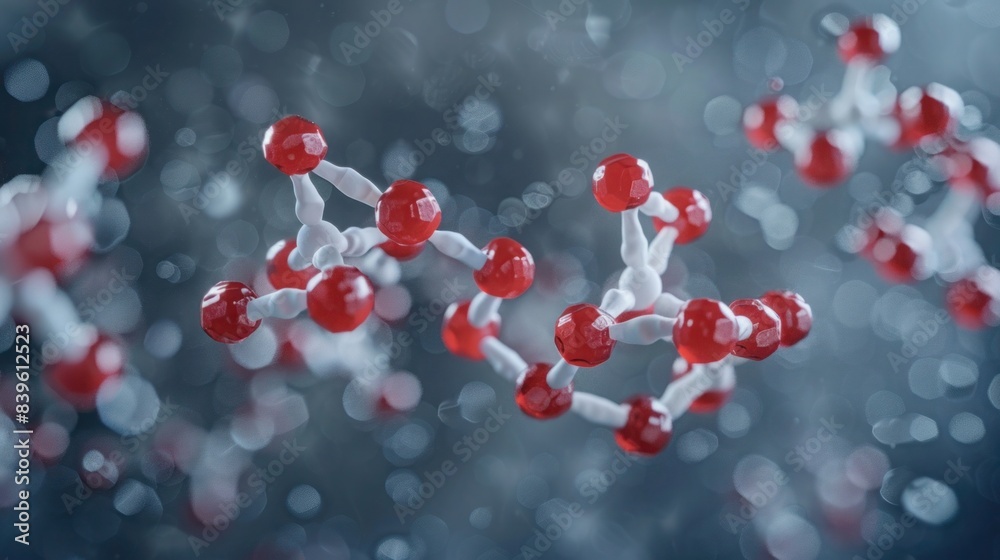Asparagine, L-asparagine, Asn molecule. Asparagine (L-asparagine, Asn ...