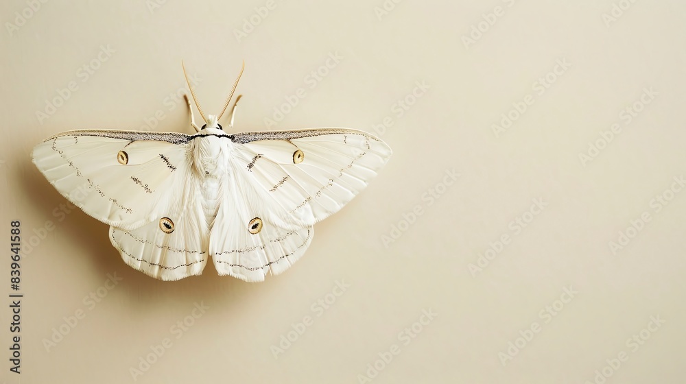 Painted Grass Moth, border, background Wallpaper, blank in the middle ...