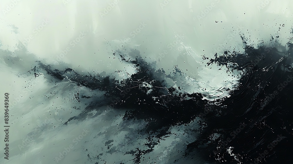 Minimalist Chaos Enter realm of chaos depicted abstract artwork ...
