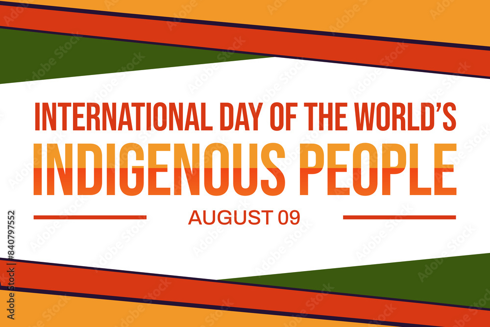International Day of the World's Indigenous People wallpaper with the ...