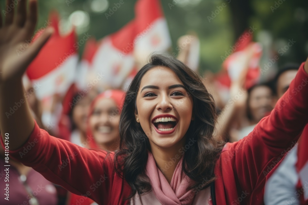 Patriotic festivities, celebration of indonesia independence day ...