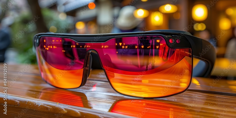 Wearable augmented reality visors that scan dishes with X-ray vision to ...