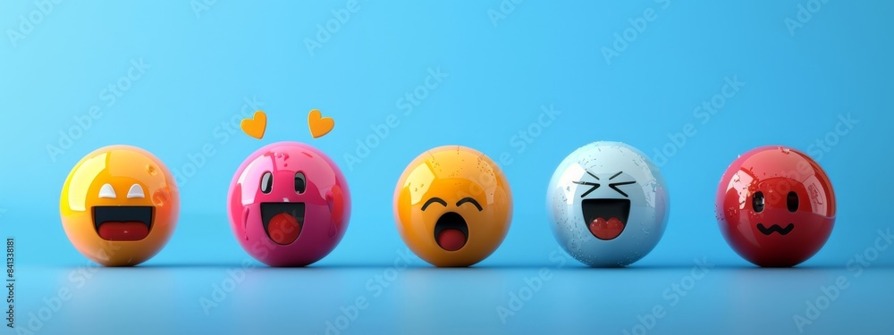 Expressive Emoticons: Happy, Sad, and Surprised Faces for Social ...
