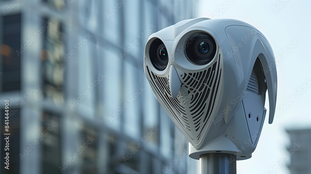Futuristic Surveillance System with LIDAR Sensor and Dual Aluminum Body ...