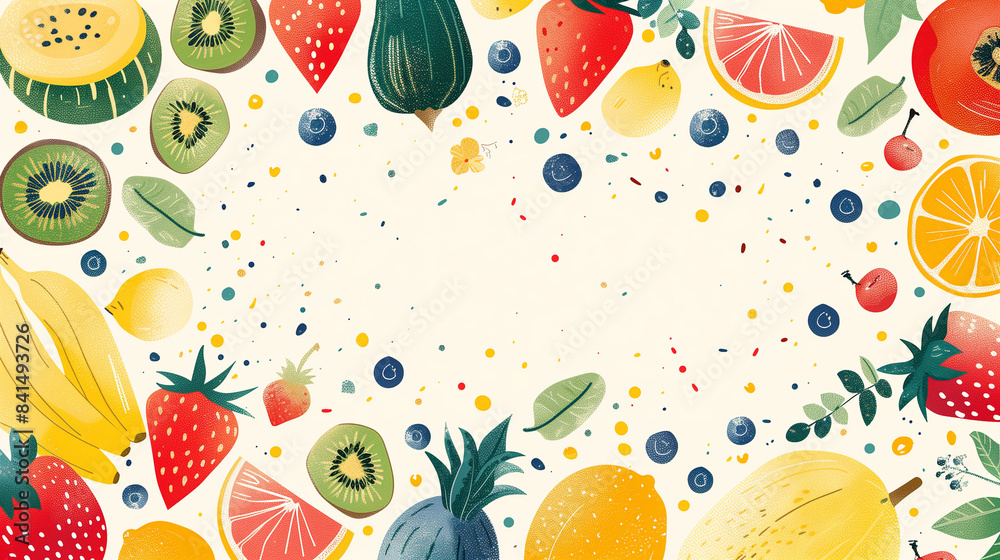 Card background design with western lunch pattern, light yellow main ...