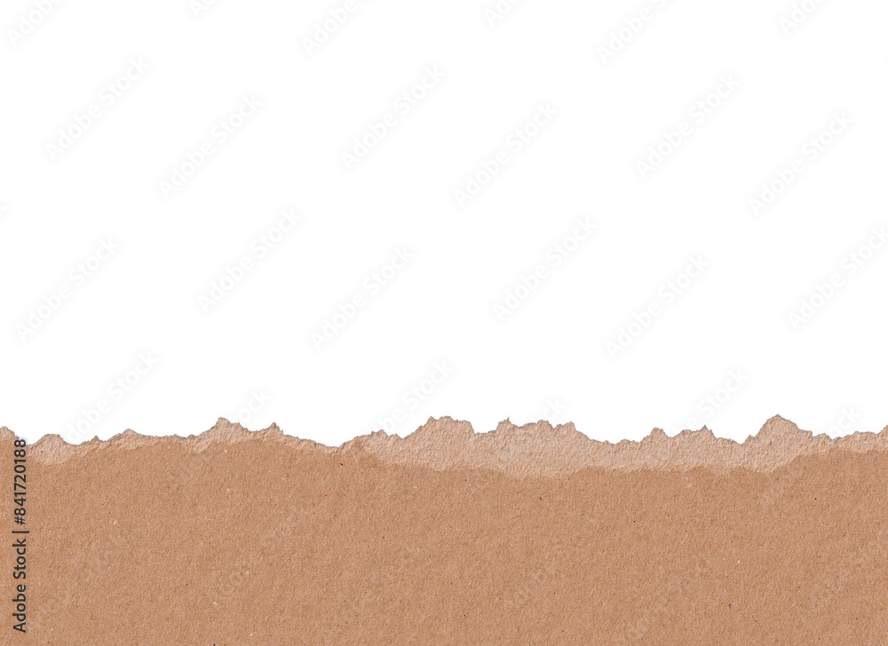 torn craft paper texture ripped corner page Stock Photo | Adobe Stock