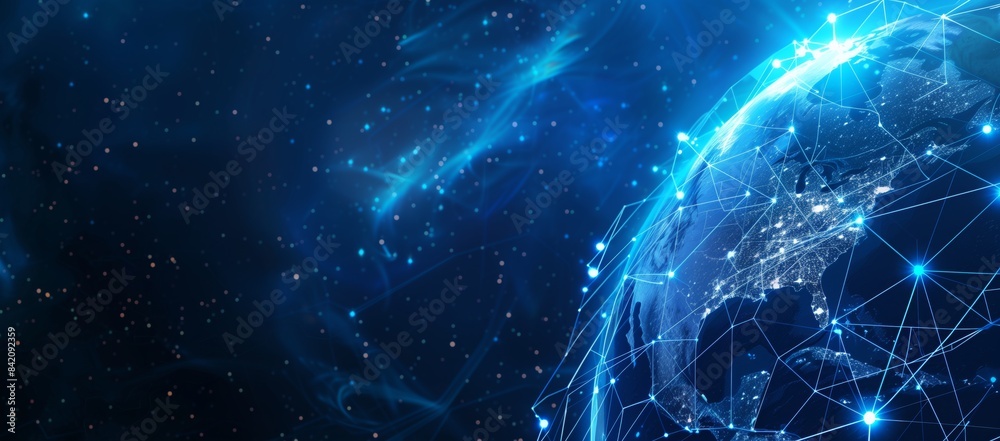 Explore Global Network Connections in Space, Empower Communication ...