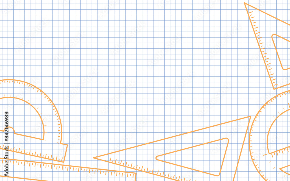 School Layout - Outline Drawings of Different Types of Rulers on ...