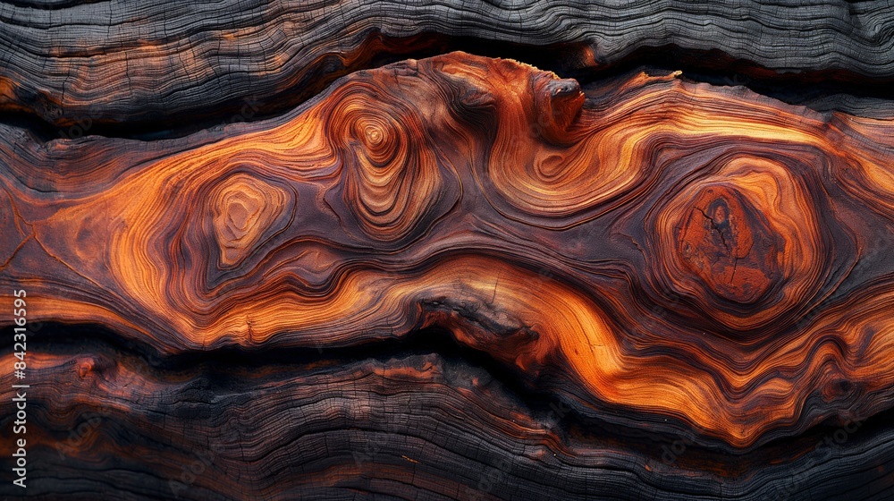 Bubinga Brilliance - Deeply Textured Wood Background in Rich Dark ...