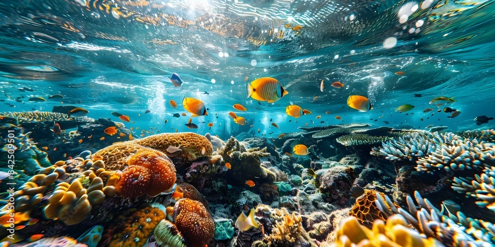 Marine pollution harming ecosystems causing extinction of rare fish ...