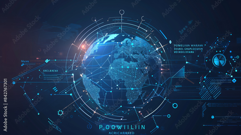 Design a 3D banner illustrating the concept of 'Expanding Capabilities ...