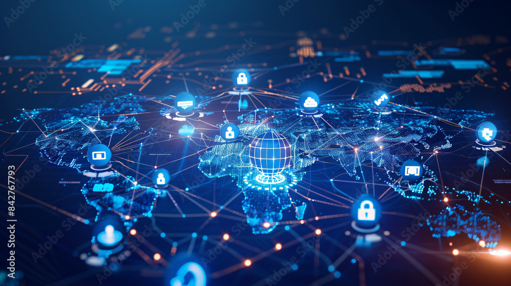 Design a 3D banner illustrating the concept of 'Expanding Capabilities ...