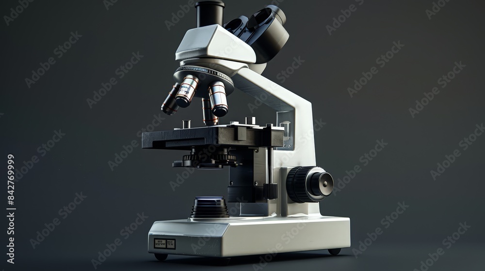 Create an image of an electron microscope, showcasing its ability to ...