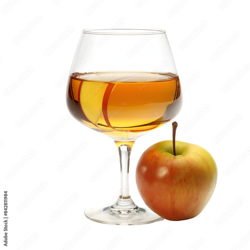 Apple Brandy, Beverage Alcoholic, Isolated on Transparent Background ...