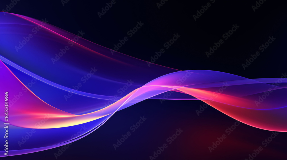 3D rendering wavy line texture, abstract kv main visual business PPT ...