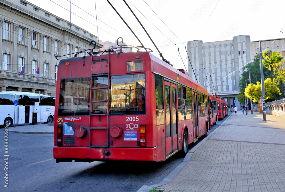 Trolleybuses of the Public Transport Company "Belgrade" (GSP Beograd ...