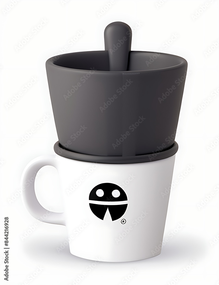 Minimalistic 2d Plain Coffee cup or mug graphics for a logo or a t ...