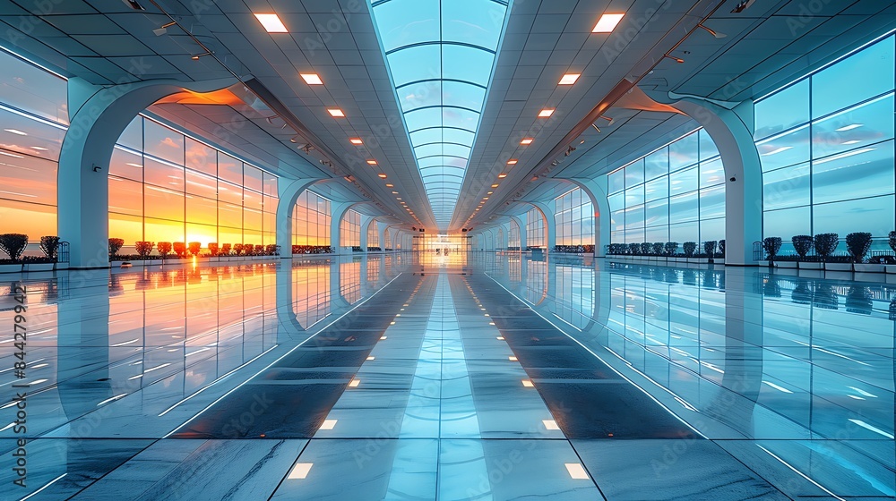 Skyward Designs: Exploring the Sleek Aesthetics of a Modern Airport ...