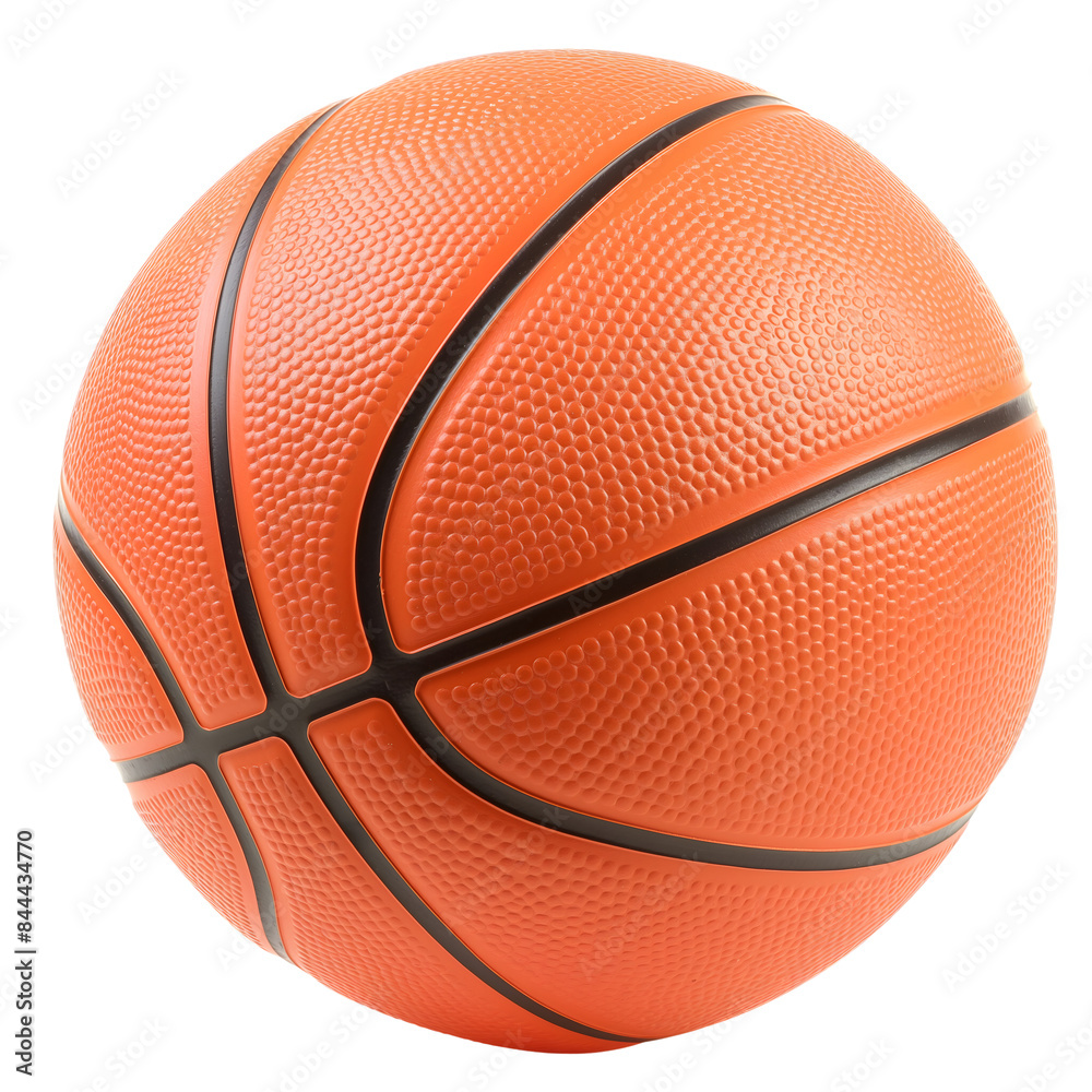 basketball isolated on transparent background. generative ai Stock ...