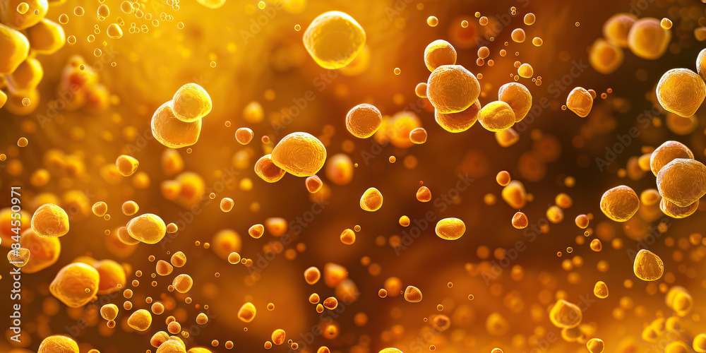 Golden Yellow Neutrophil Phagocytosis: High-resolution microscopy of ...