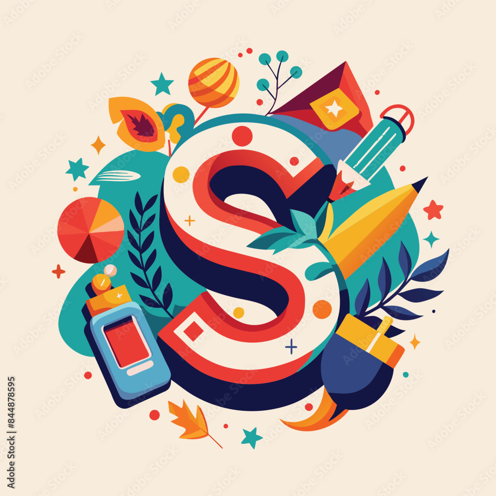 A modern and stylish logo design template featuring the letter V ...