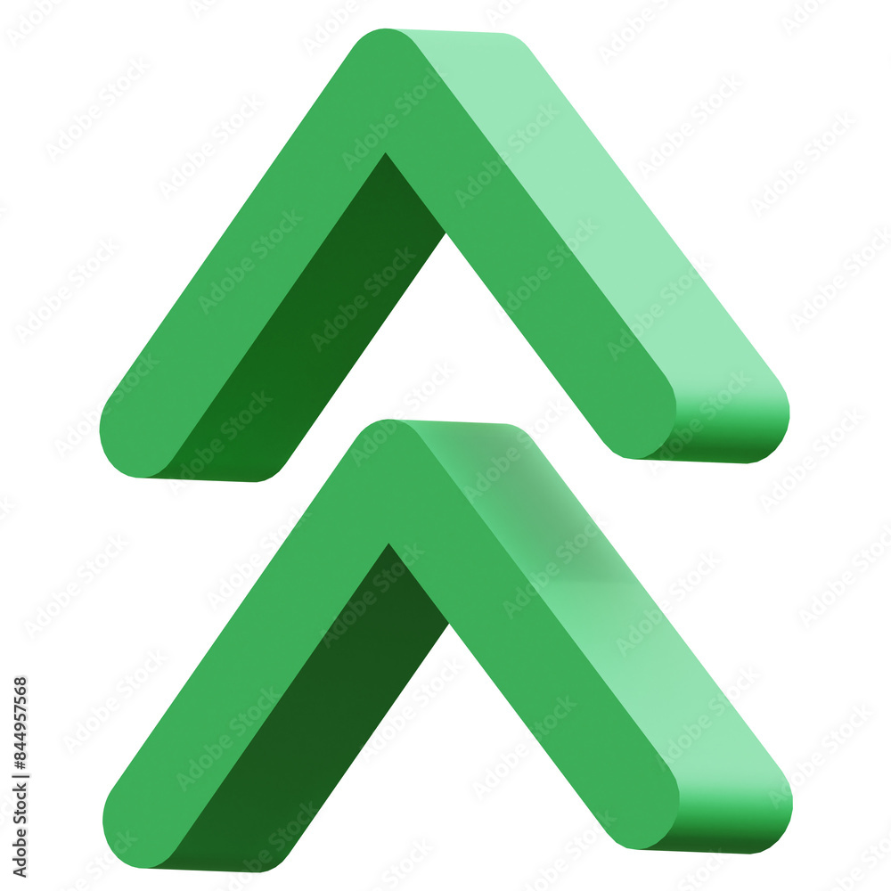 up arrow 3d, 3d icon, 3d illustration, style, render, rendering ...