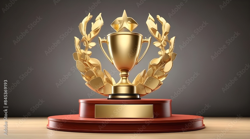 Celebrating accomplishment, the podium award sign is a tribute to ...