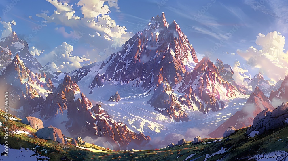 Awe-Inspiring Mountain Landmarks: Unique Views and Angles Showcasing ...