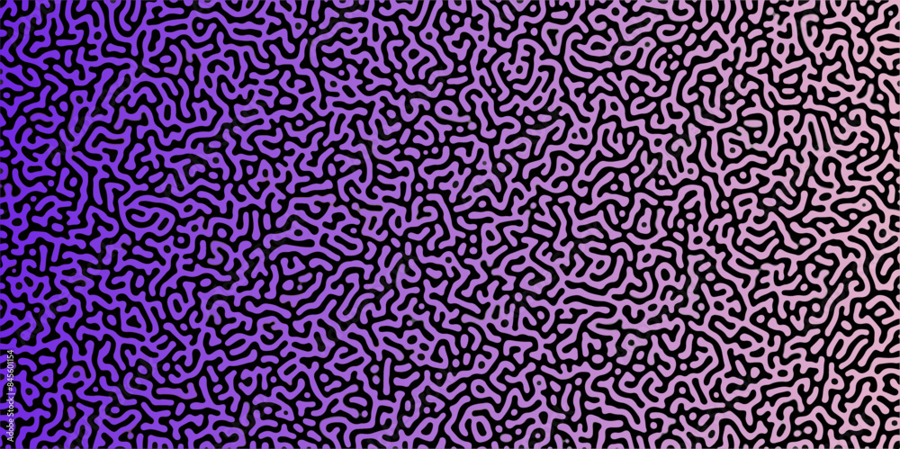 Abstract Reaction-diffusion Turing pattern natural texture purple ...