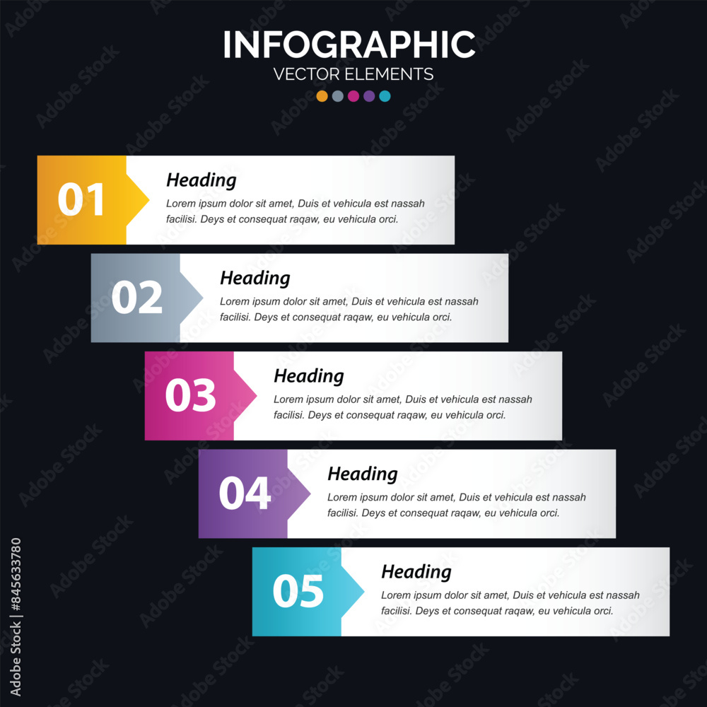 Infographic, Timeline - Visual Aid, Road Map, Arrow Symbol, Vector ...