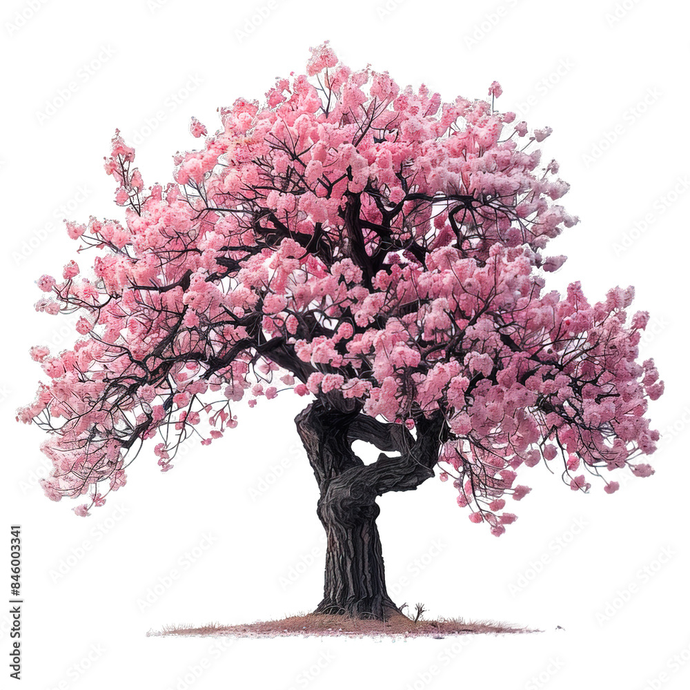 sakura tree png ,pink cherry blossom tree isolated on transparent ...