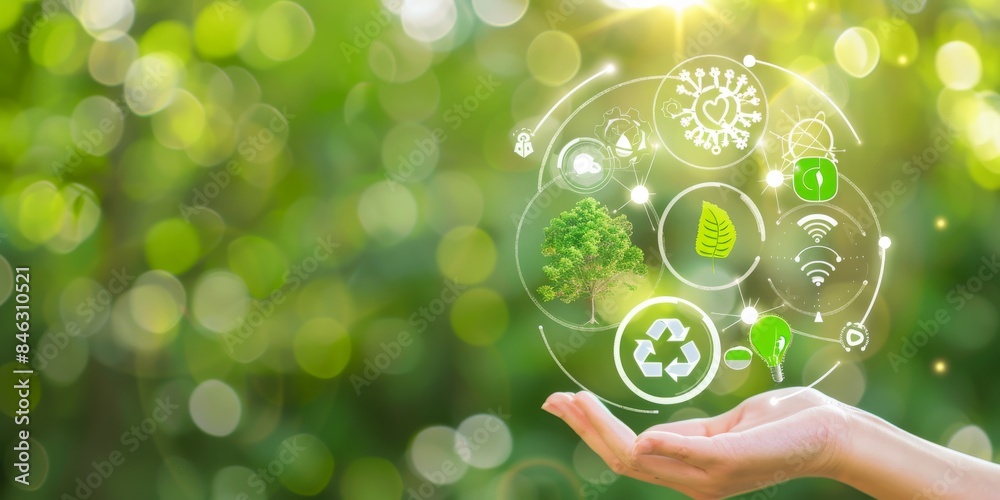 Explore ecofriendly sustainability concepts by integrating technology ...