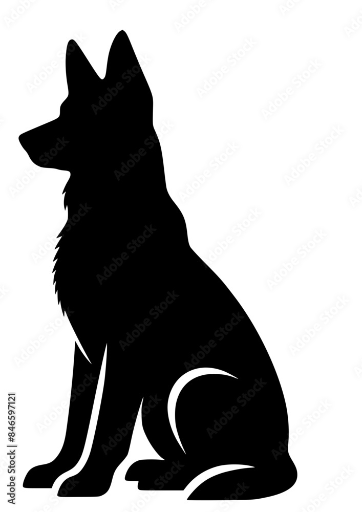 German Shepherd SVG, German Shepherd PNG, German Shepherd Silhouette ...