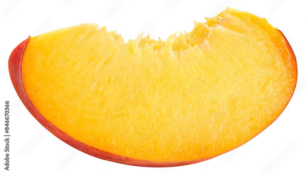 Peach slice isolated png. Peach slice on transparent background. PNG ...