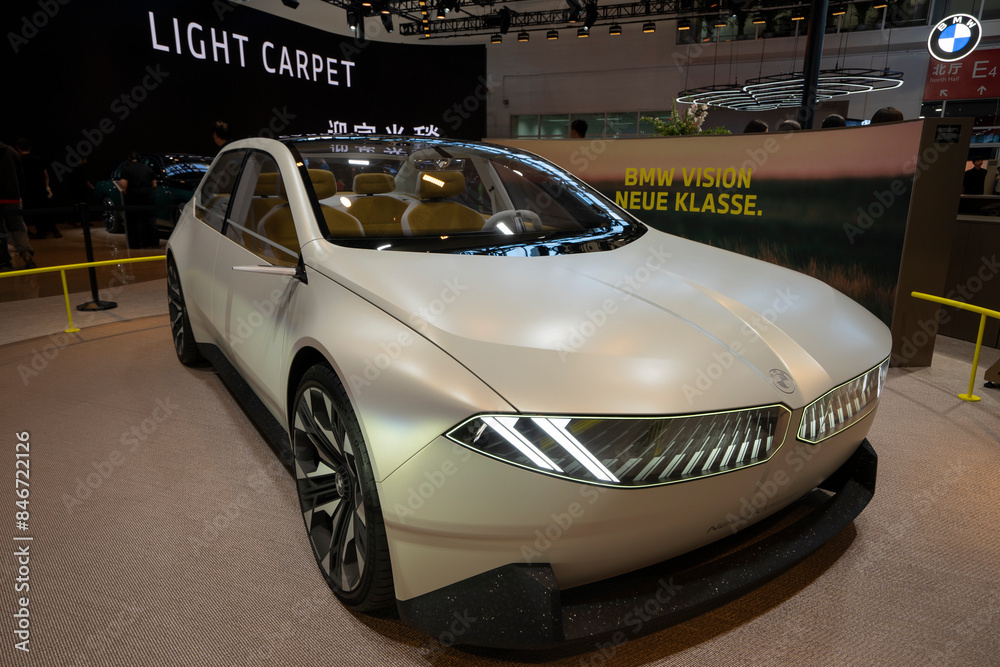 Beijing, China - Apr 30, 2024: BMW Vision Neue Klasse concept car is ...