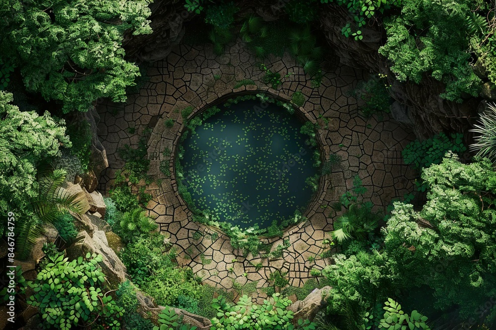 DnD Battlemap Spider Lair Battlemap: A detailed map for epic battles in ...