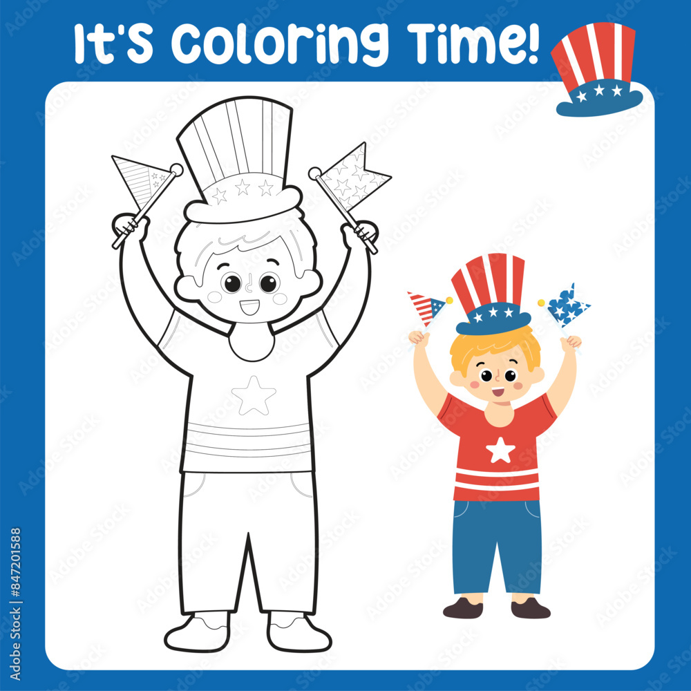 Coloring worksheet page. Educational printable coloring worksheet ...